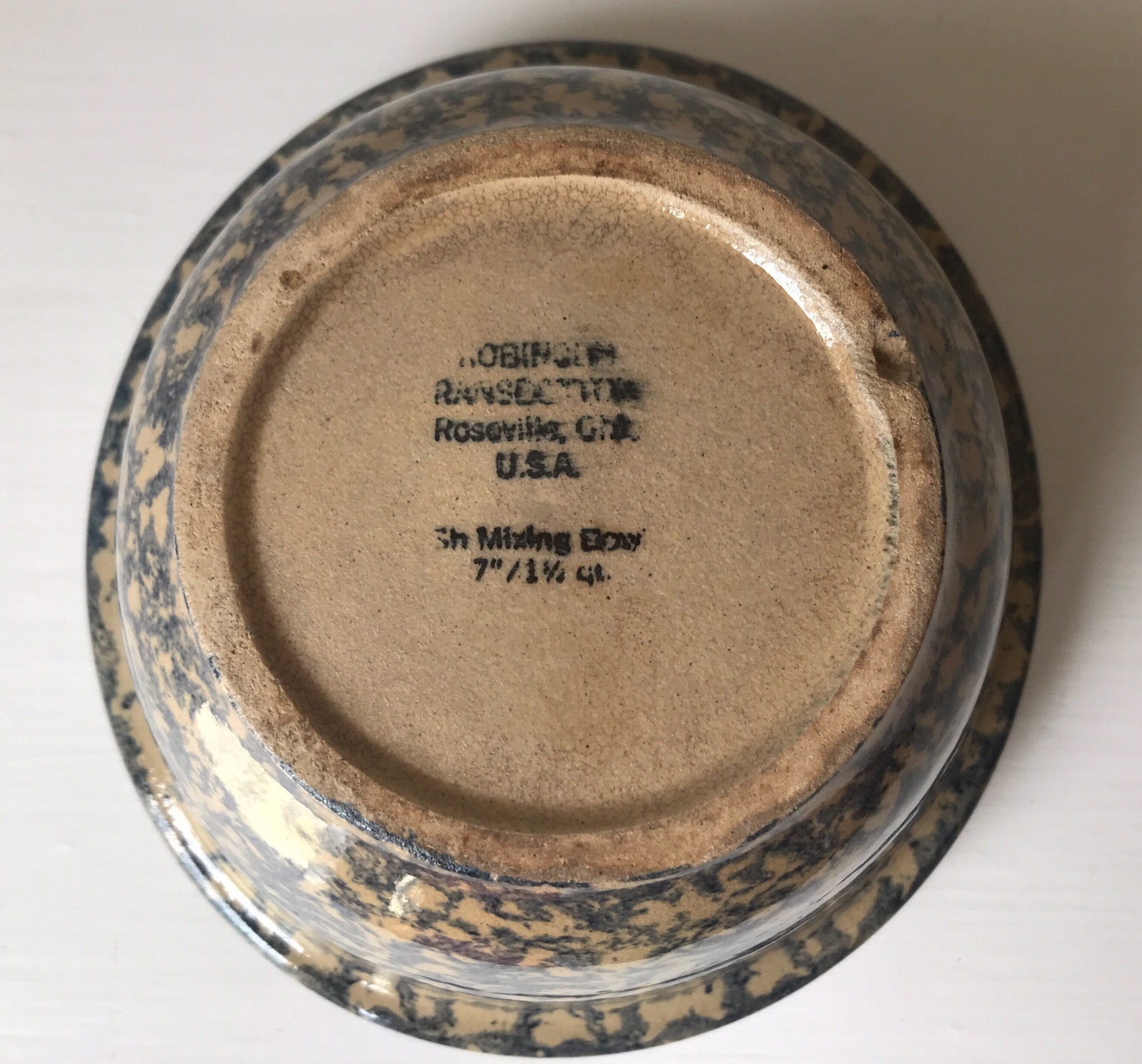 Robinson Ransbottom Pottery Bowl - Etsy