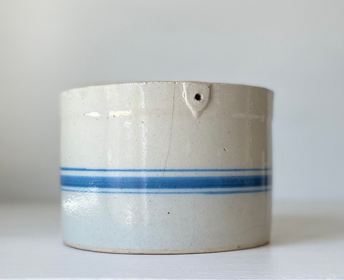 Antique Stoneware Butter Crock Farmhouse Kitchen Crock - Etsy