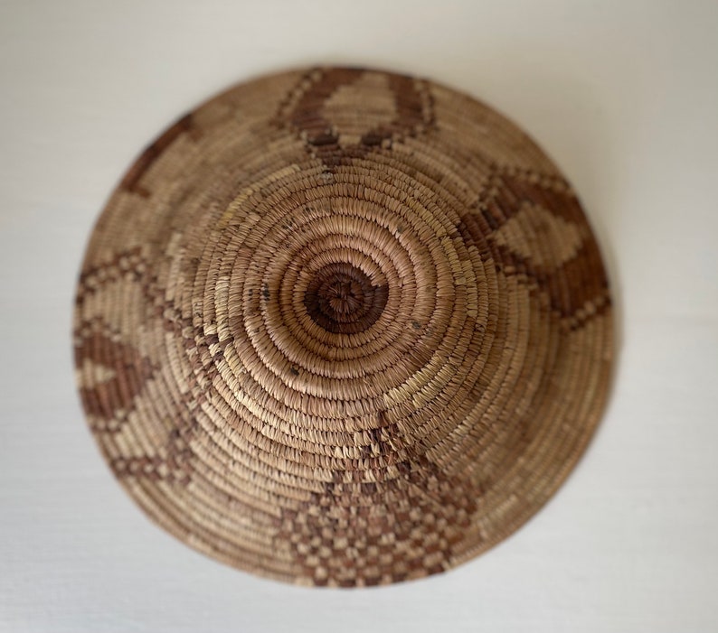 Woven Sweet Grass Basket Vintage Rye Basket African Basket Bowl - Etsy
