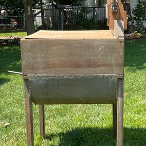 Antique Hand Crank Wash Machine With Wringer Primitive Laundry Room - Etsy