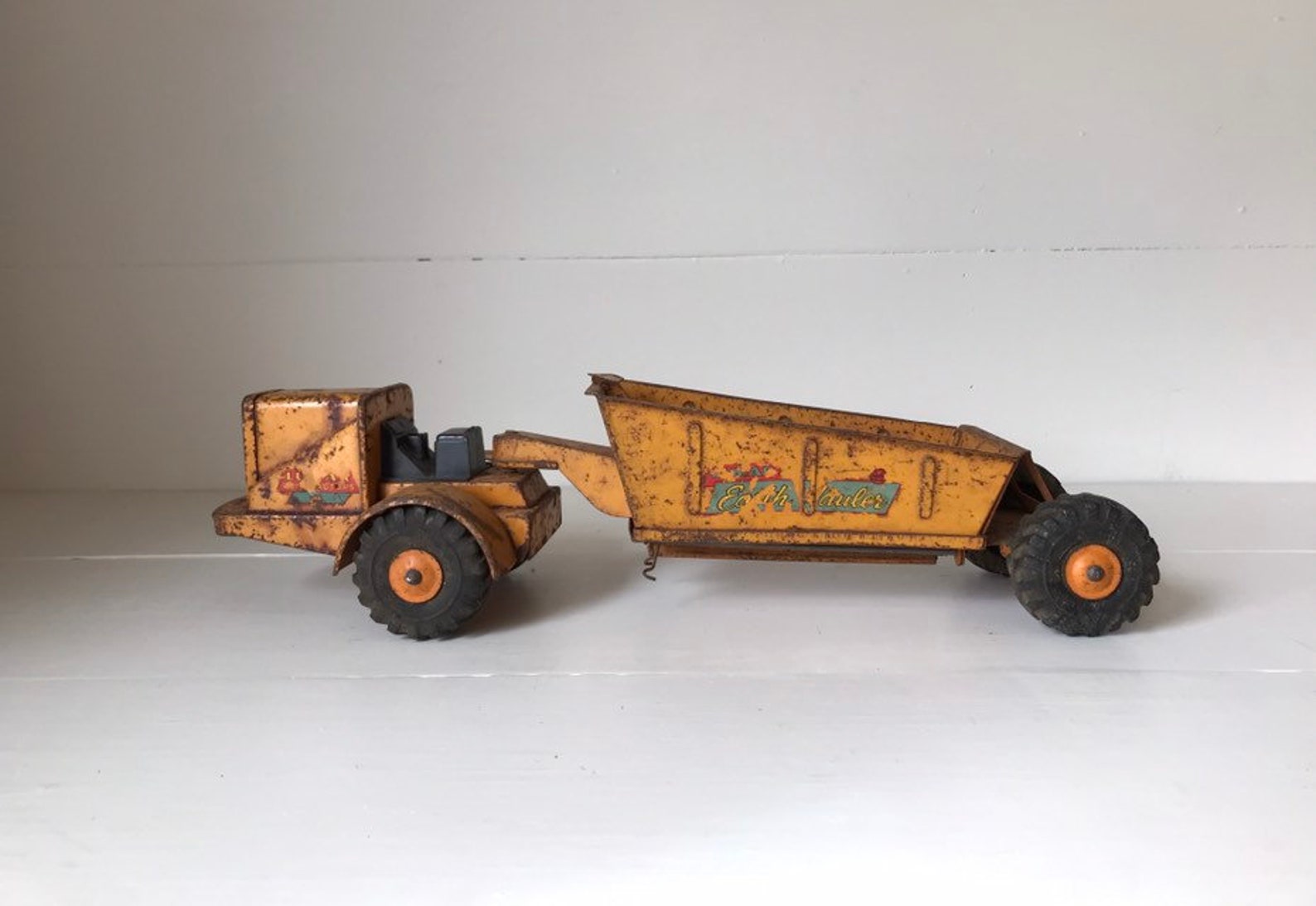 Vintage Marx Lumar Toy Truck Earth Hauler - Etsy