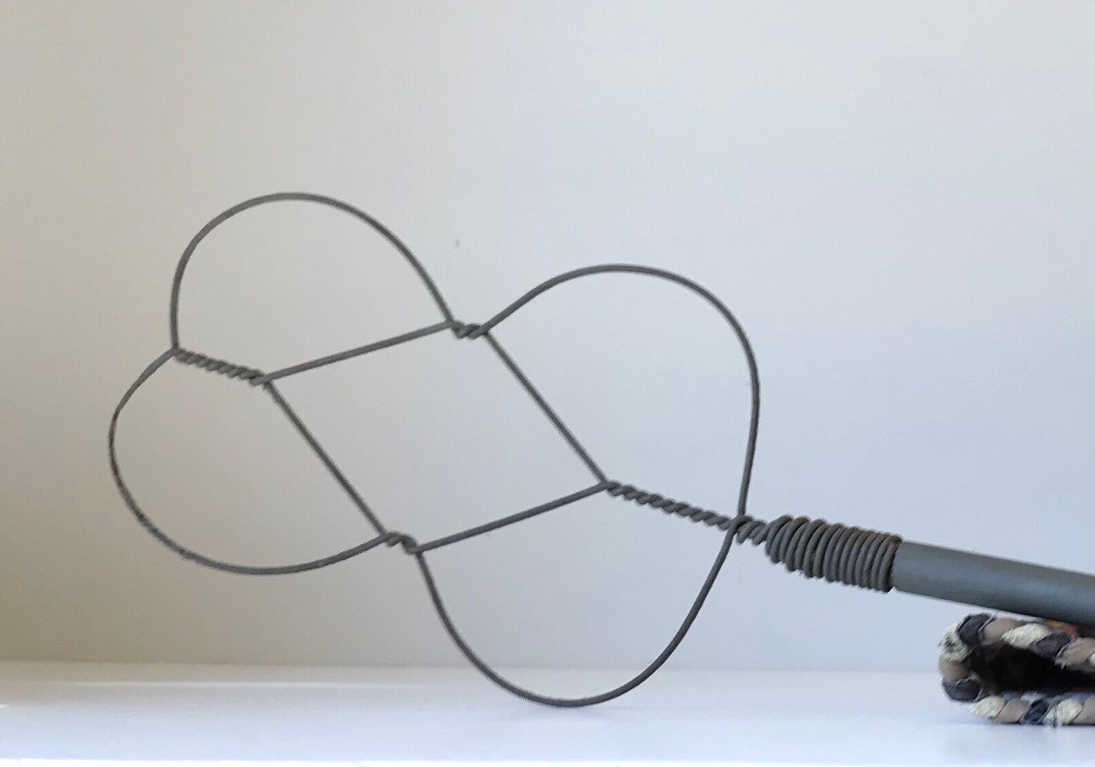 Antique Rug Beater with Wood Handle . Carpet Cleaner Tool . | Etsy