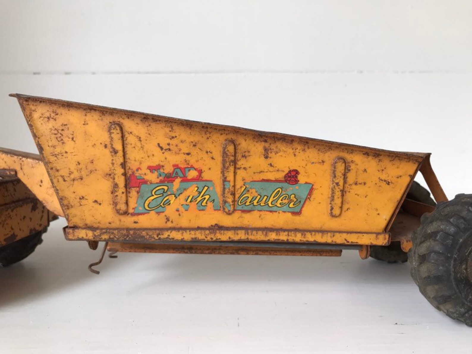 Vintage Marx Lumar Toy Truck - Earth Hauler - Etsy