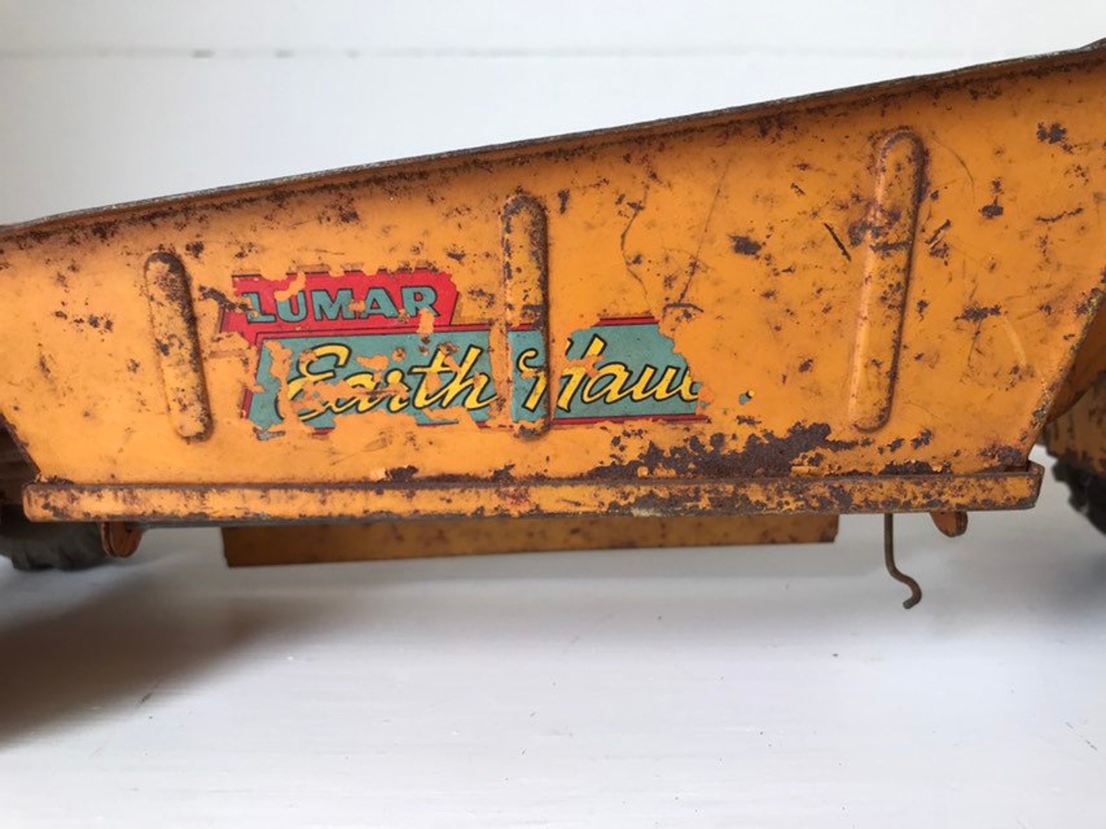 Vintage Marx Lumar Toy Truck - Earth Hauler - Etsy