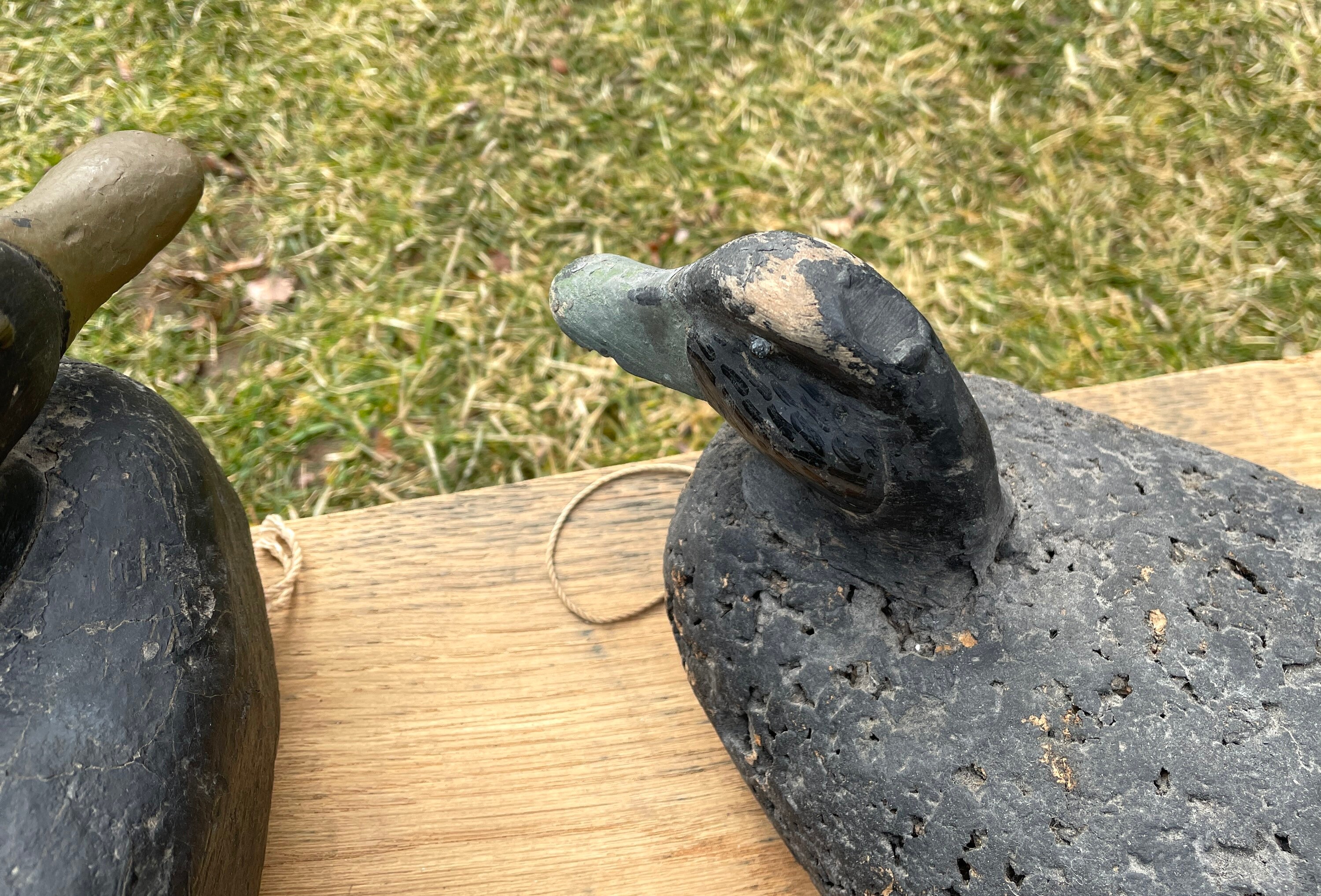 Vintage Cork and Wood Duck Decoys Choice of 3 | Etsy