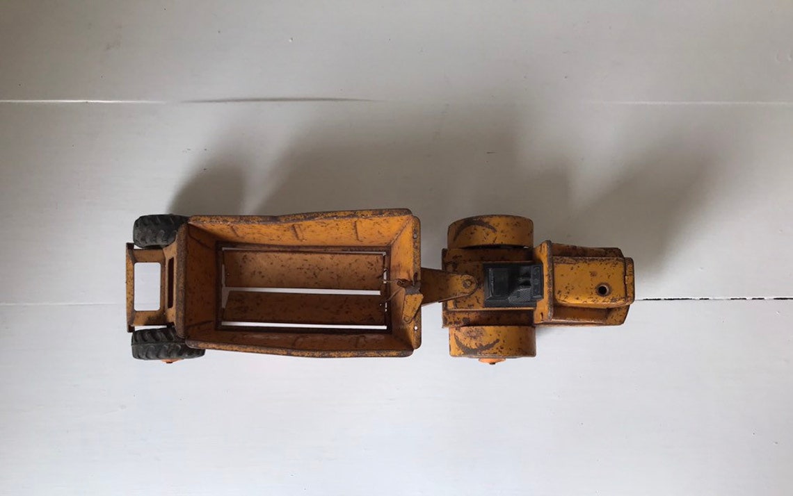 Vintage Marx Lumar Toy Truck - Earth Hauler - Etsy