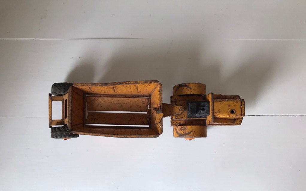 Vintage Marx Lumar Toy Truck - Earth Hauler - Etsy