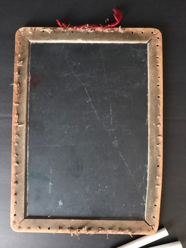 Antique Chalkboard Small Blackboard | Etsy