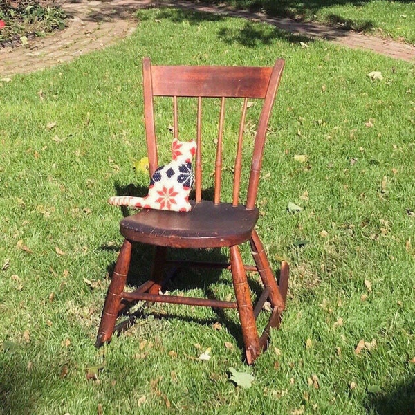 Antique Rocking Chair - Etsy