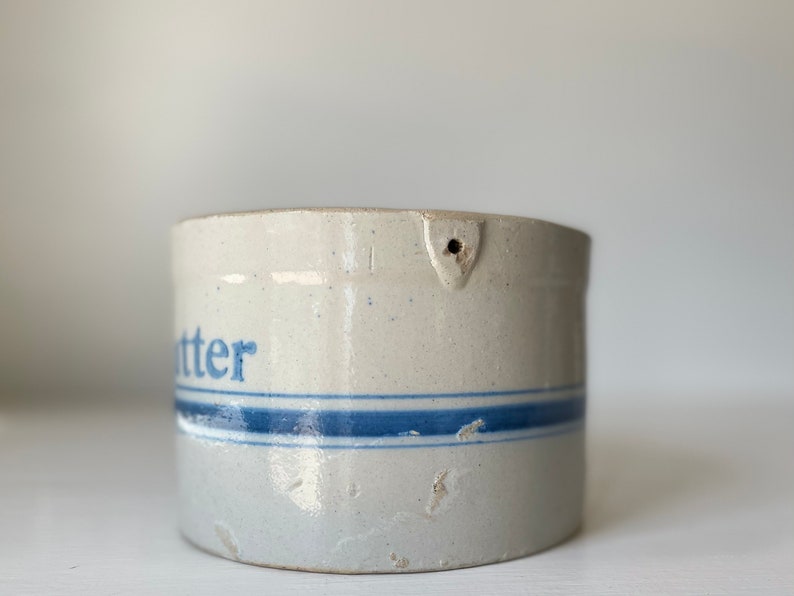 Antique Stoneware Butter Crock Farmhouse Kitchen Crock - Etsy
