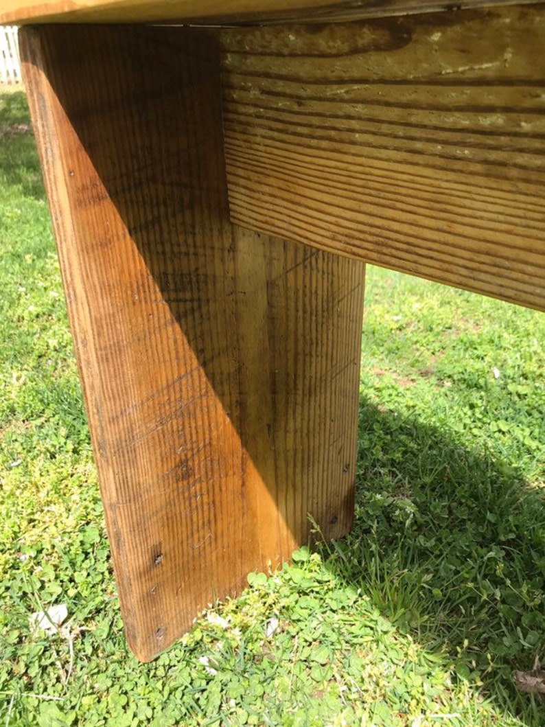 Rustic Barn Wood Bench Small | Etsy