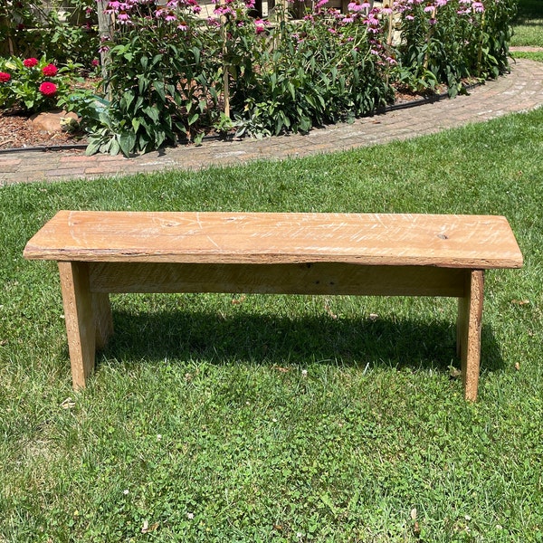 Barn Wood Bench - Etsy