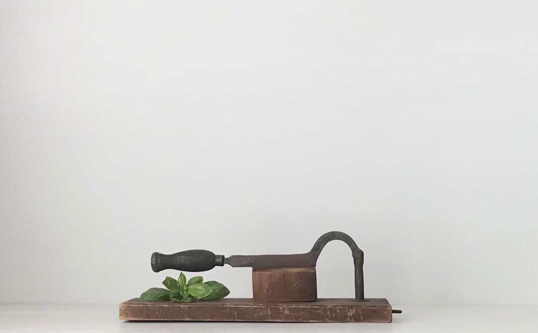Antique Primitive Herb Chopper L Herb Cutter - Etsy
