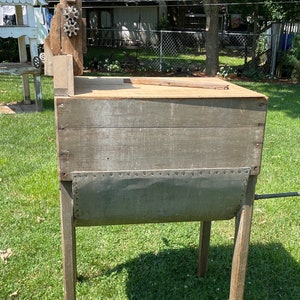 Antique Hand Crank Wash Machine With Wringer Primitive Laundry Room - Etsy