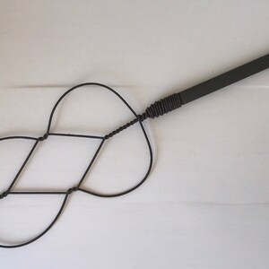 Antique Rug Beater With Wood Handle . Carpet Cleaner Tool . Primitive ...