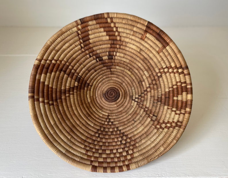 Woven Sweet Grass Basket Vintage Rye Basket African Basket Bowl - Etsy