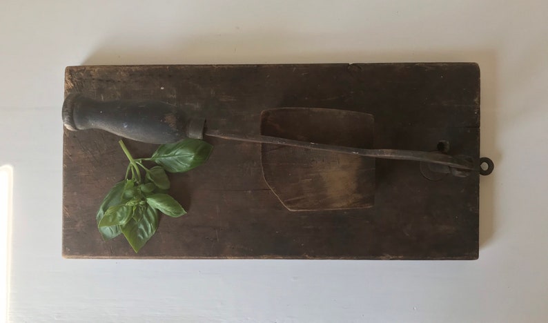 Antique Primitive Herb Chopper L Herb Cutter - Etsy