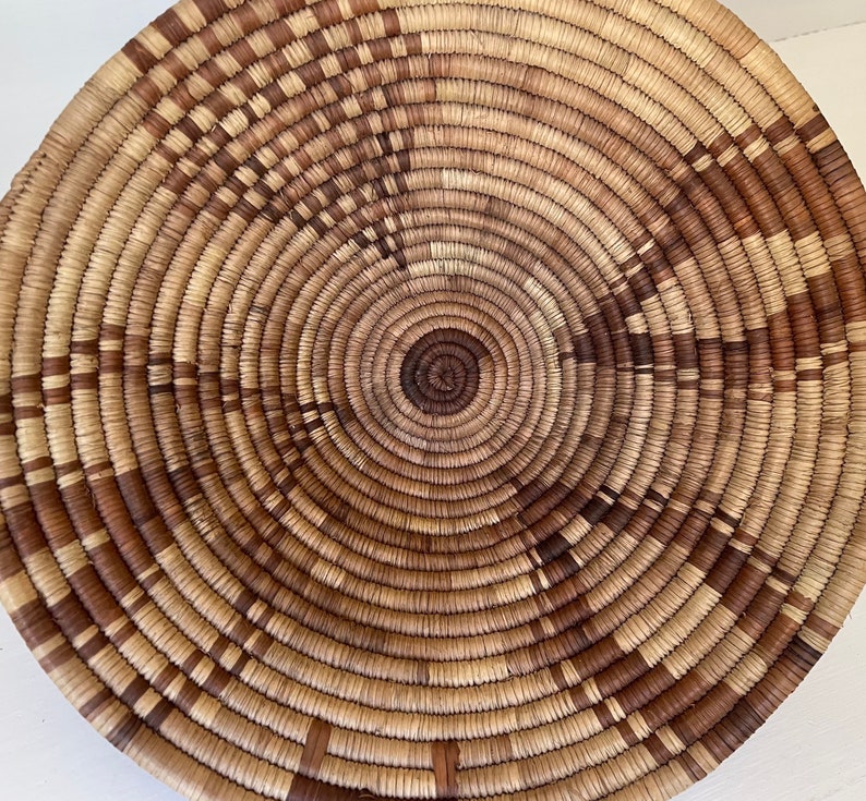 Woven Sweet Grass Basket Vintage Rye Basket African Basket Bowl - Etsy