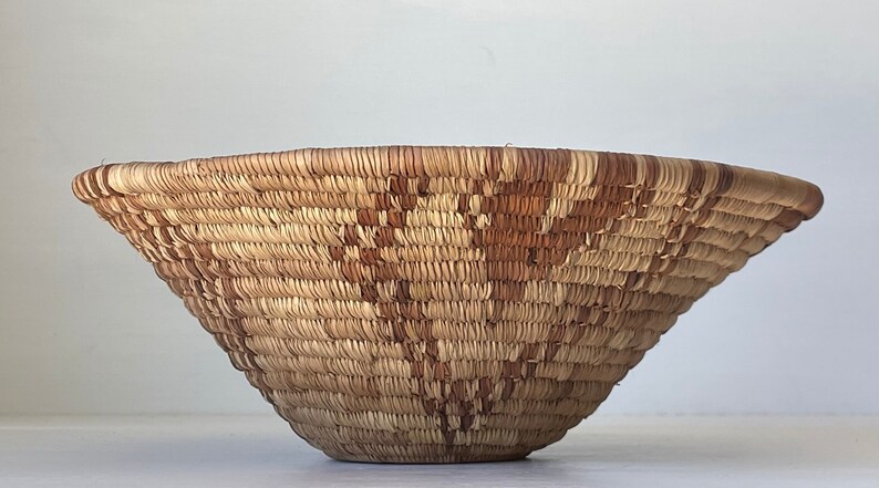 Woven Sweet Grass Basket Vintage Rye Basket African Basket Bowl - Etsy