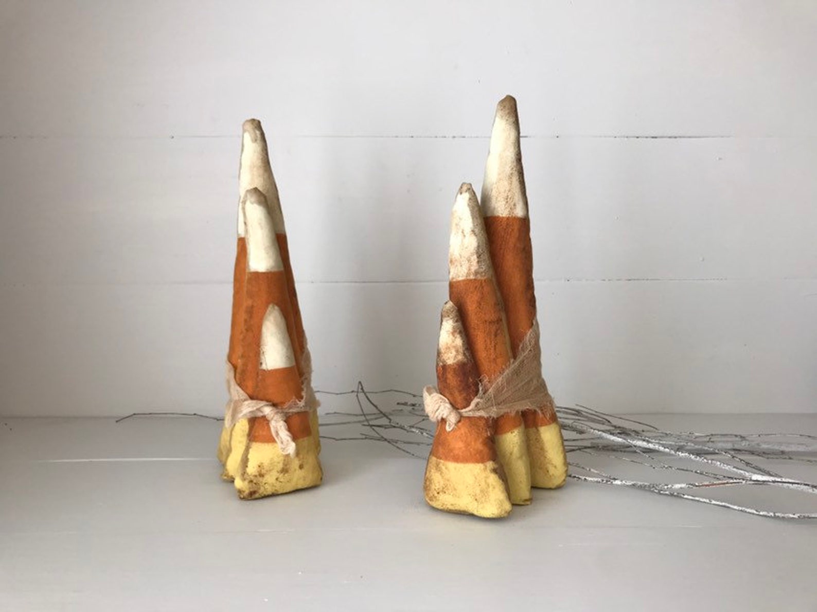 Grungy Primitive Candy Corn Decor Fall Halloween Decor - Etsy