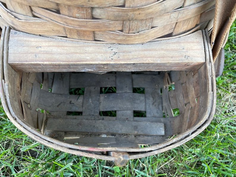 Antique Trappers Adirondack Basket Backpack Basket Hunting - Etsy