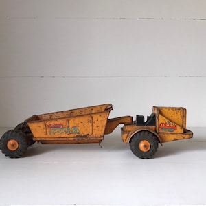 Vintage Marx Lumar Toy Truck - Earth Hauler - Etsy