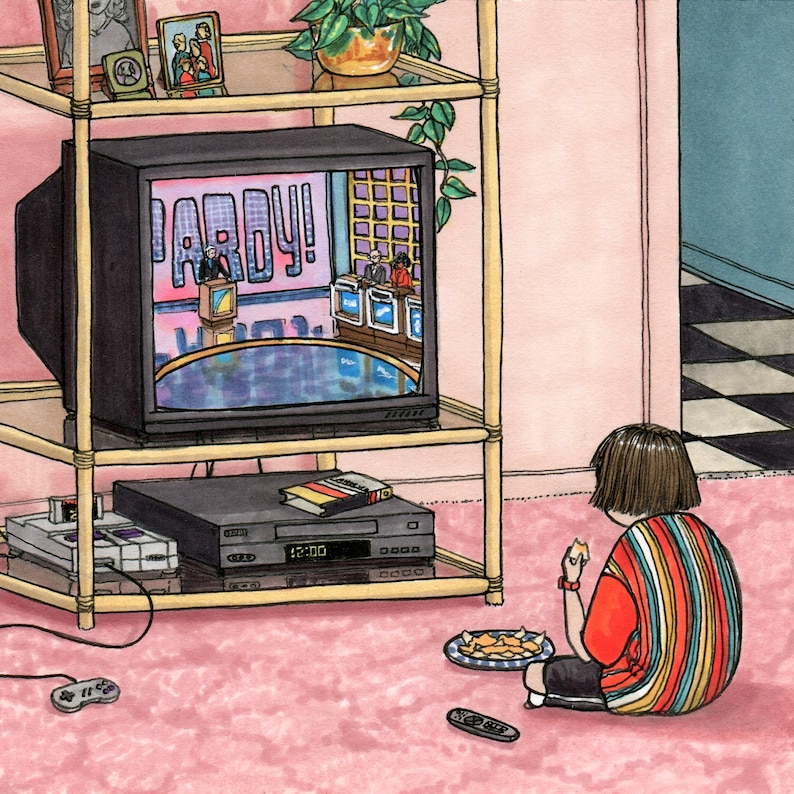 Jeopardy – 4"x4" PRINT - Etsy