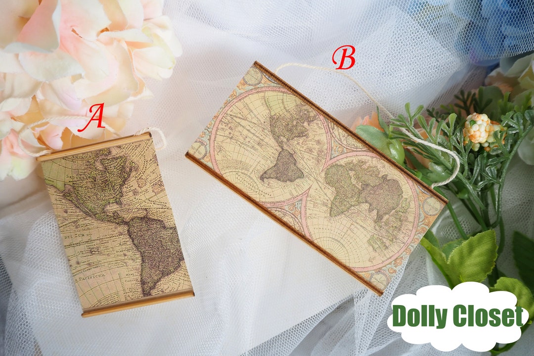 Bjd Doll the Map Dollhouse Miniatures for Lati Yellow Fl Pukifee Ixdoll ...