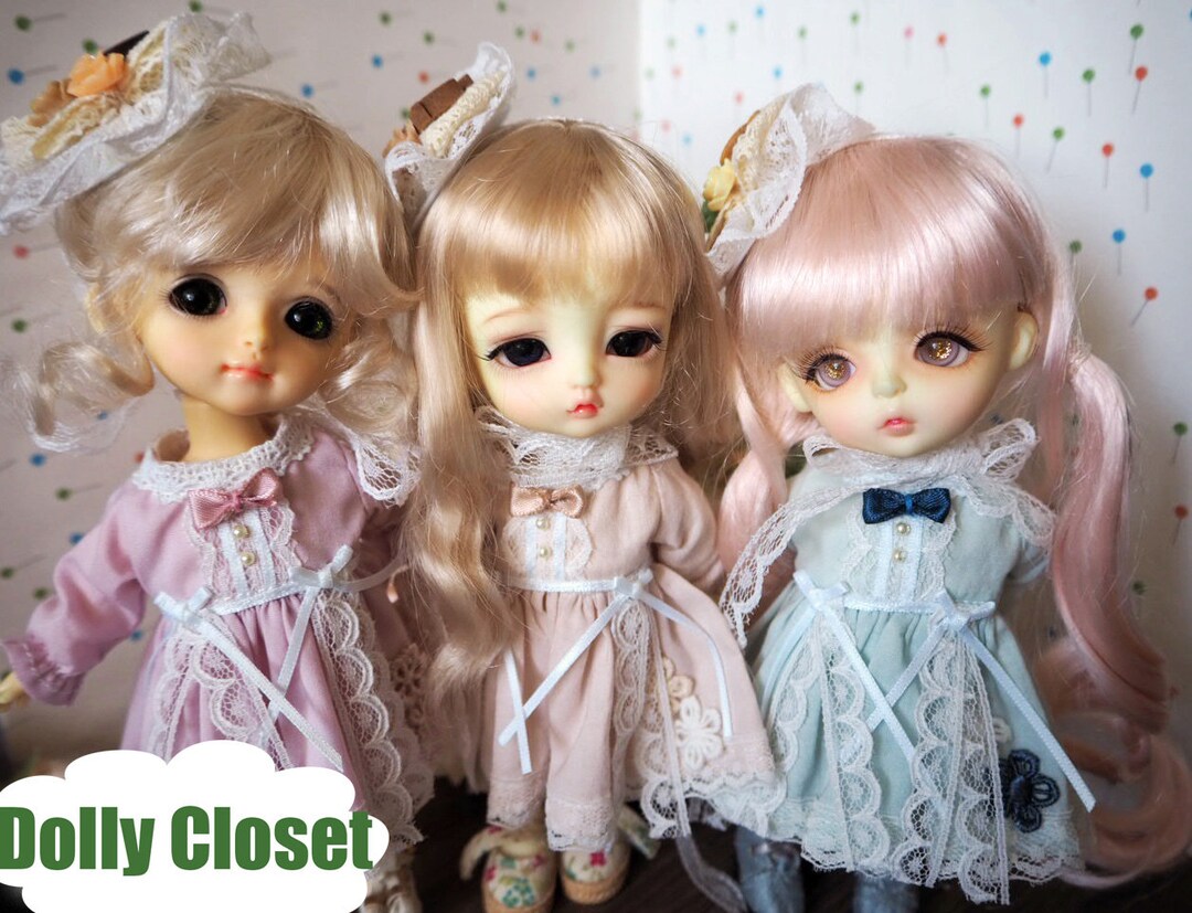 Bjd Doll Outfit Clothes LY025 2 Colors for Lati Yellow Fl Pukifee Girl ...