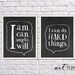 Charlotte Mason Student Motto Print I Am I Can I Ought I Will Quote ...