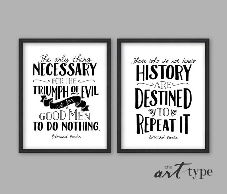 Those Who Dont Know History Homeschool Education Print INSTANT | Etsy