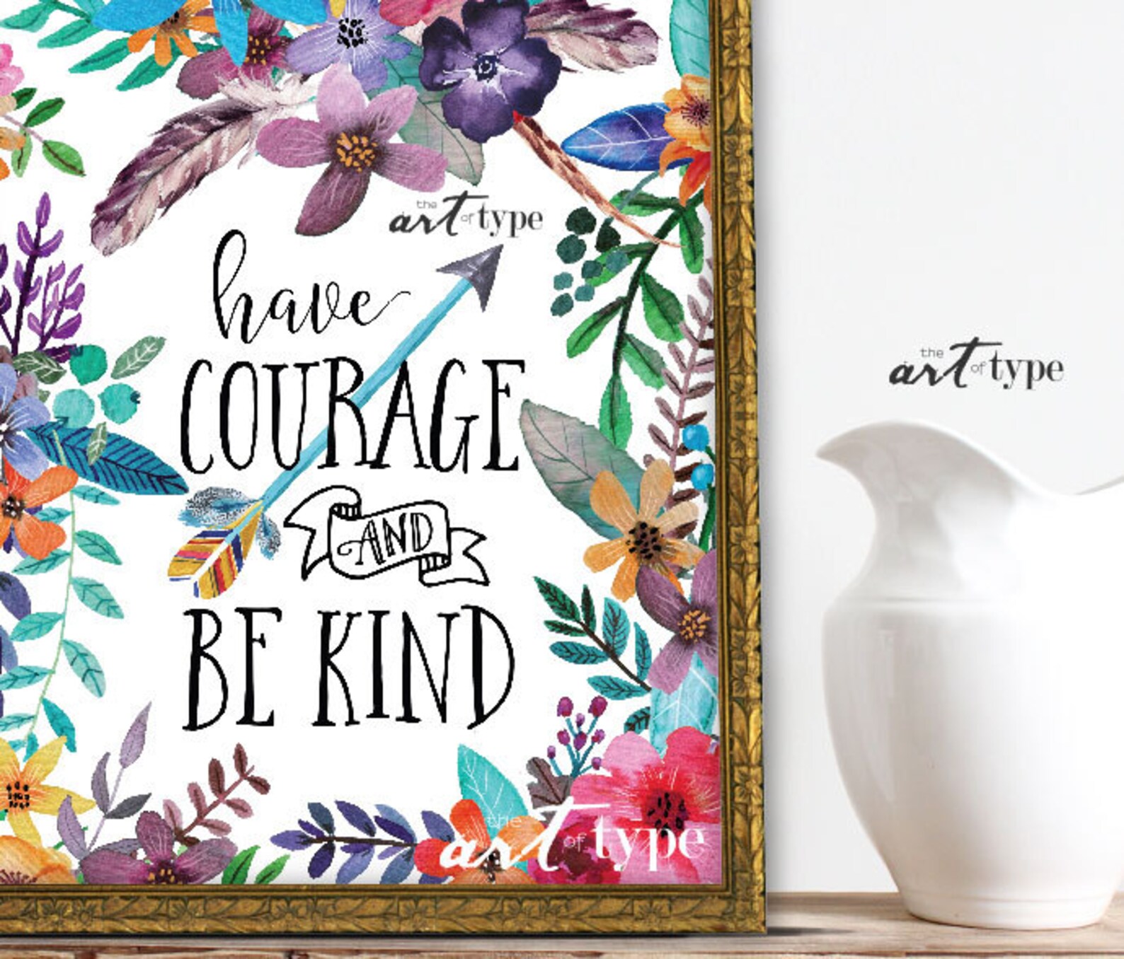Have Courage and Be Kind Print, Cinderella Quote INSTANT DOWNLOAD 8x10 ...