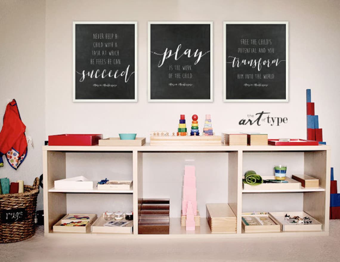 Maria Montessori Quote Education Print INSTANT Download 8x10 - Etsy