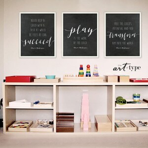 Maria Montessori Quote Education Print INSTANT Download 8x10, 16x20 ...