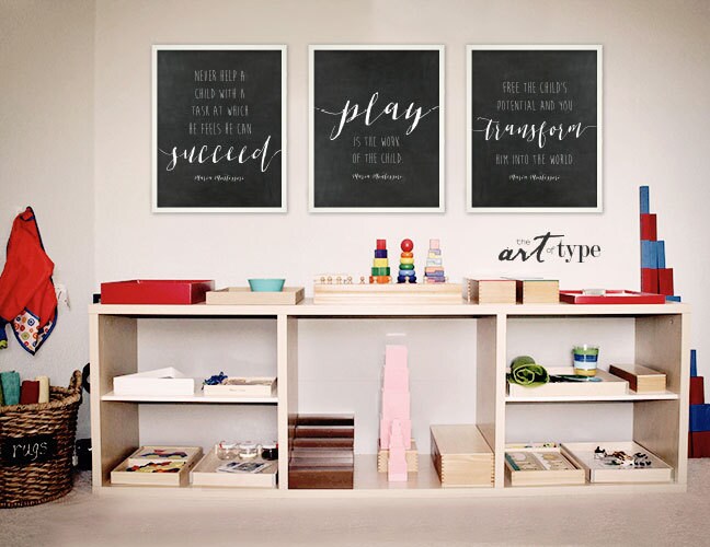 Maria Montessori Quote Education Print INSTANT Download 8x10 - Etsy