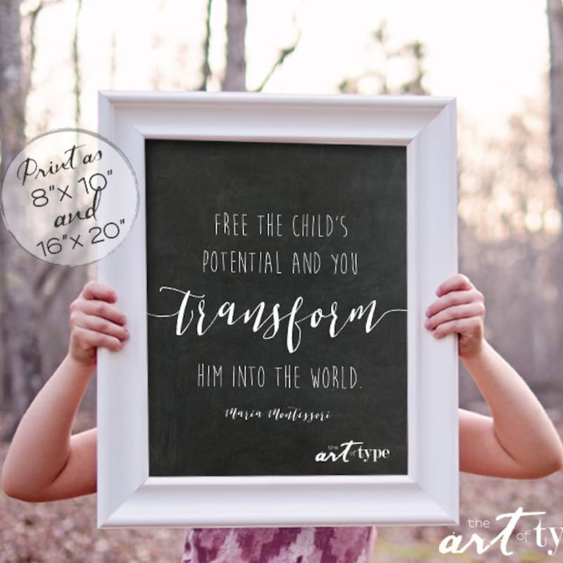 Maria Montessori - Etsy