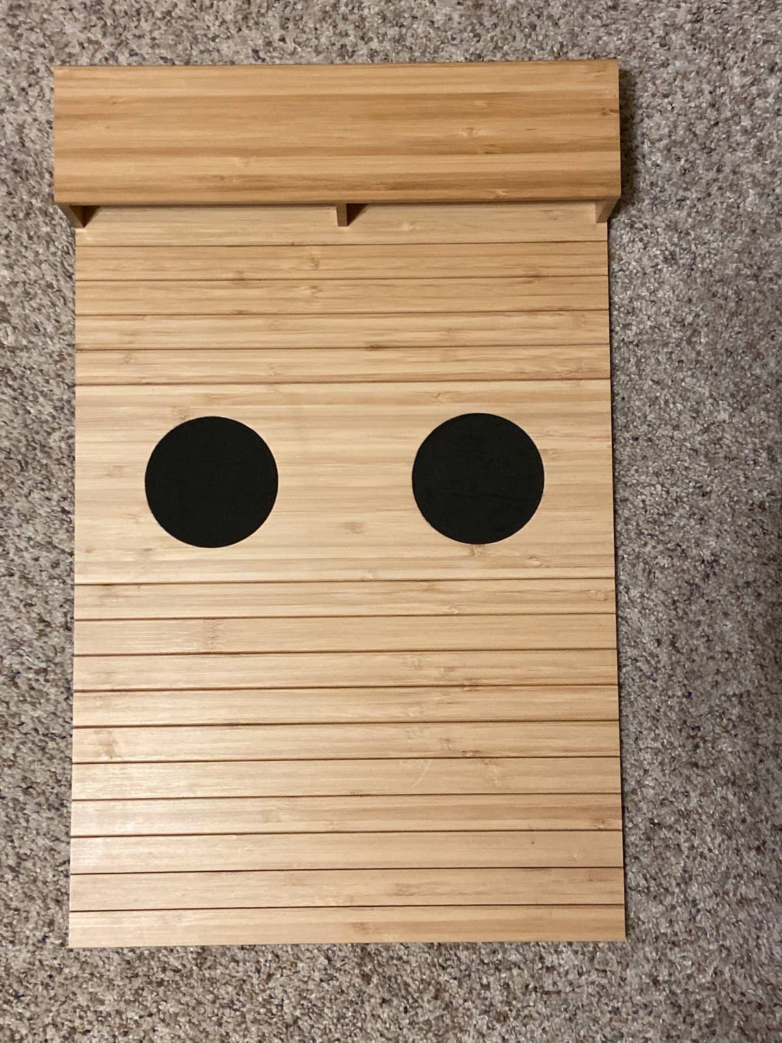 Bamboo Side Tray TV Tray Couch Organizer Remote Control - Etsy