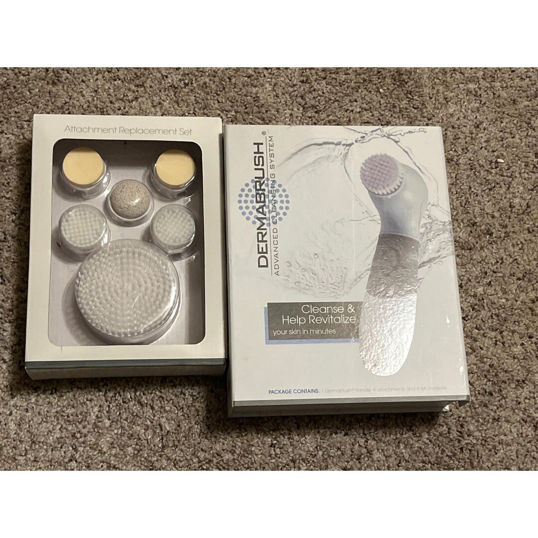 Dermabrush Advanced Cleansing System& Attachment Rreplacement Sset - Etsy