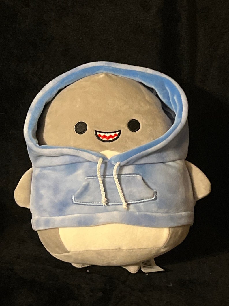 Squishmallows Squish Mallow Kelly Toy: Hoodie Plush GORDON the Shark ...