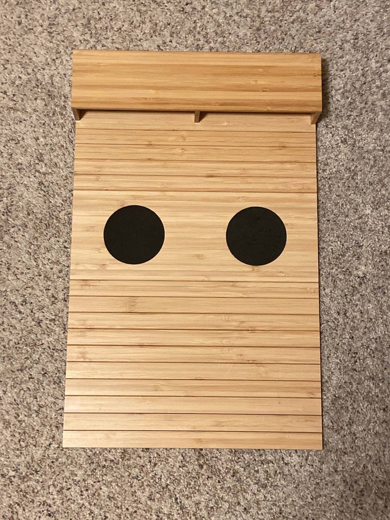 Bamboo Side Tray TV Tray Couch Organizer Remote Control - Etsy