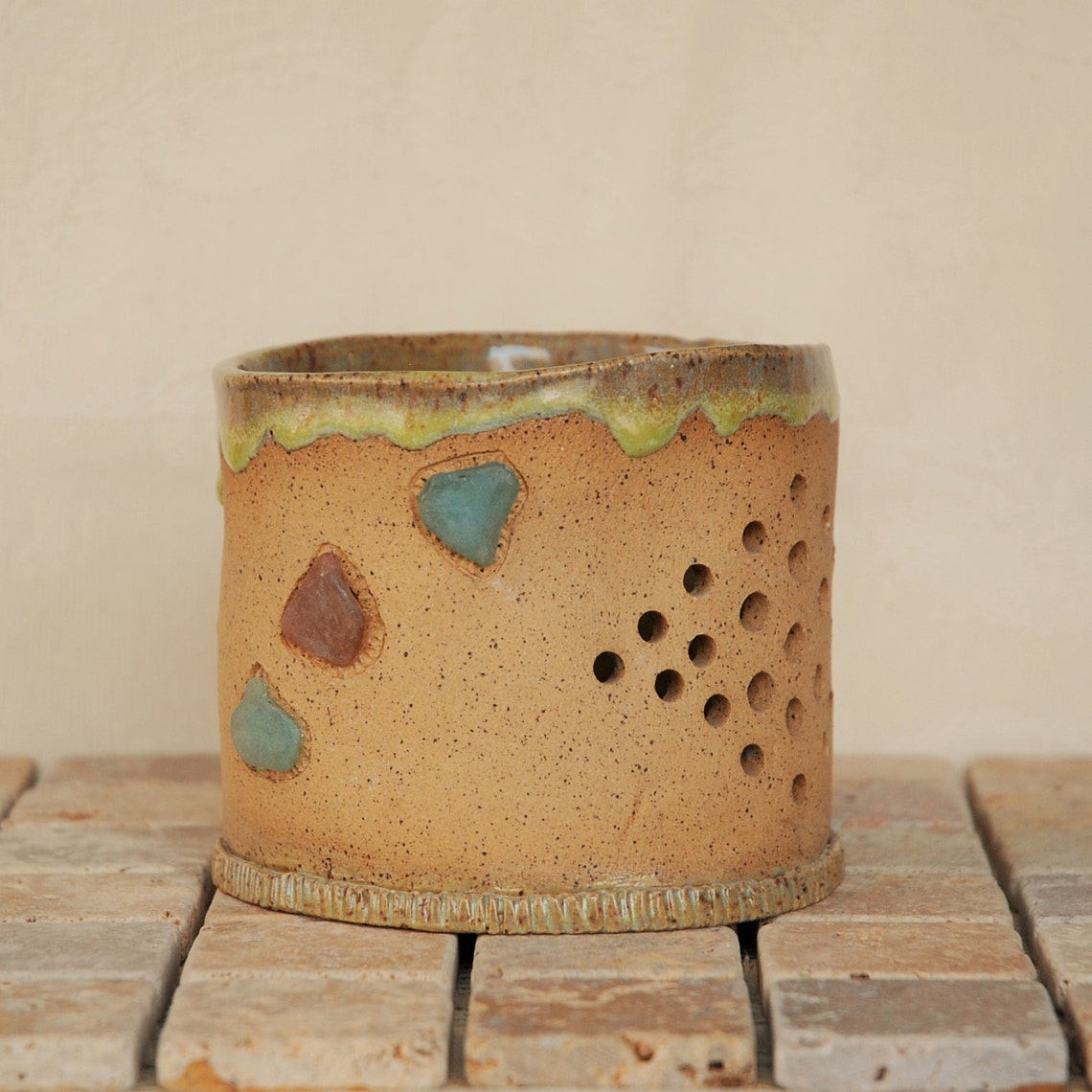 Ceramic Candle Lantern, Pottery Lantern, Candle Holder, Luminaire ...
