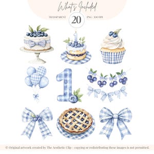 Berry First Birthday | Transparent Png | Blueberry Clipart | Berry ...