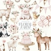 Boho Woodland Clipart | Woodland Birthday Clipart | Forest Animals ...