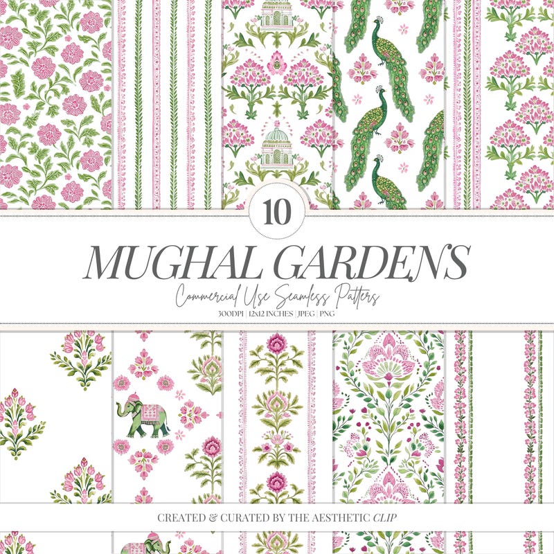 Indian Paper Pattern - Etsy UK