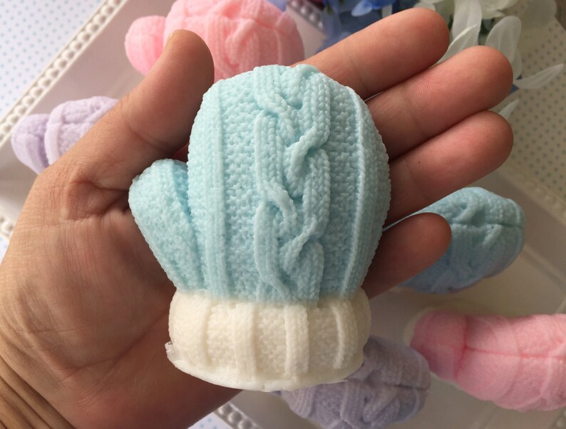 Winter Mitten Soap Holiday Soap Christmas Gift Soap | Etsy