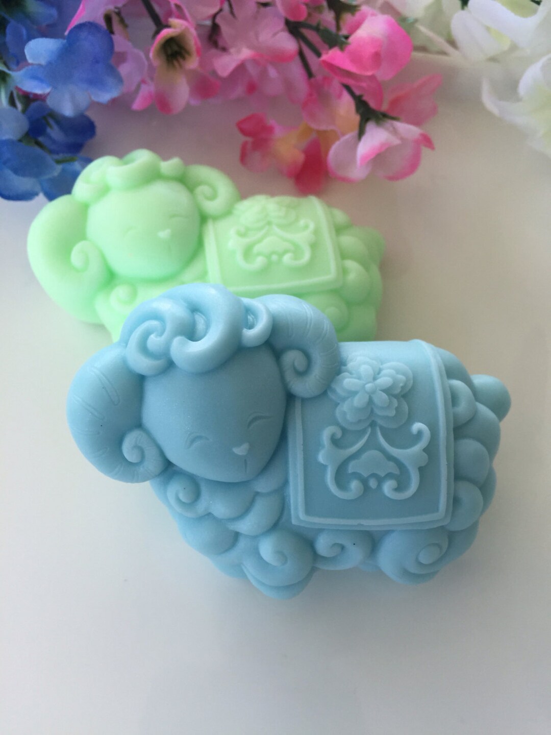 Baby Ram Soap - Lamb Soap - Lamb Favor - Farm Soap - Baby Shower Gift ...