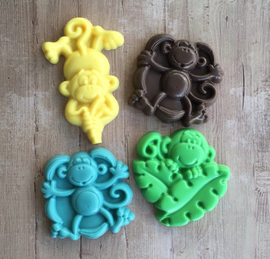 Monkey Soap Favors Set of 10 Monkey Party Favors Monkey Birthday Party ...