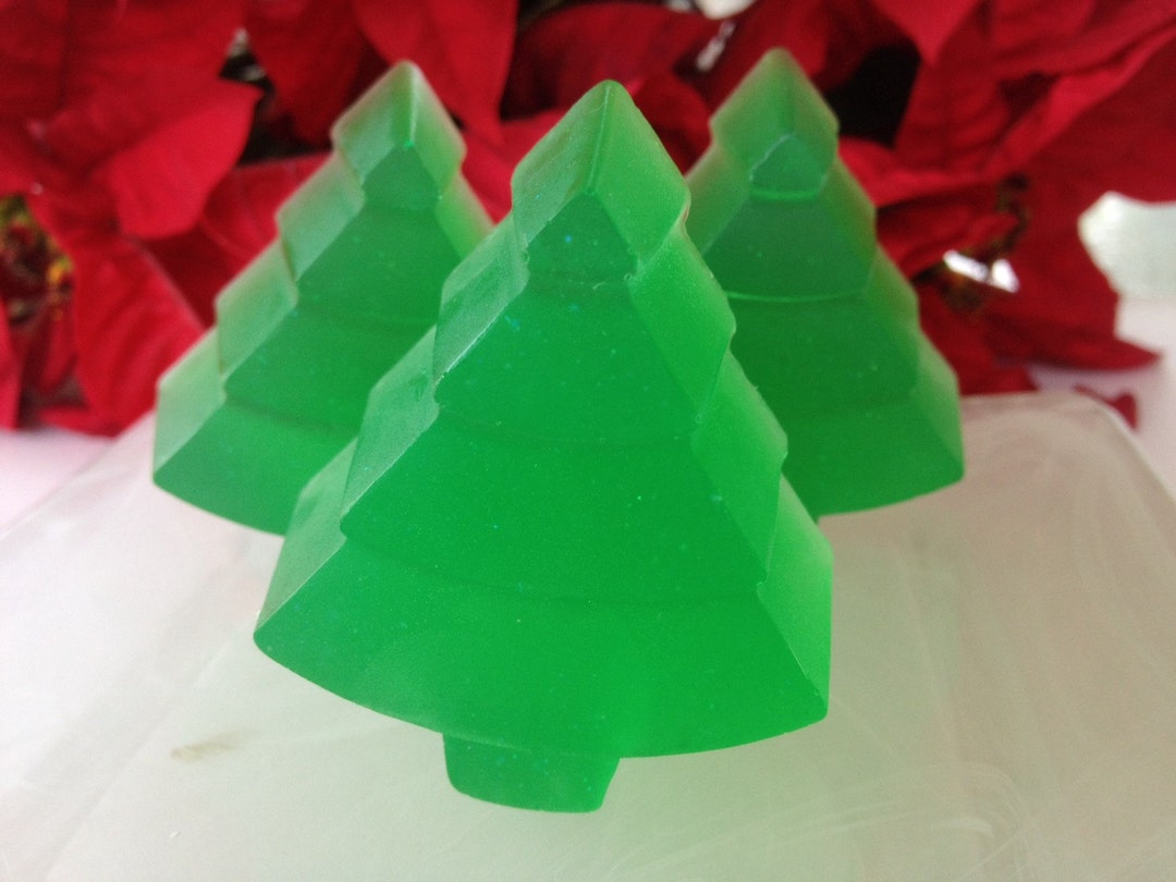 Christmas Tree Soap - Christmas Soap - Holiday Soap - Christmas Guest ...