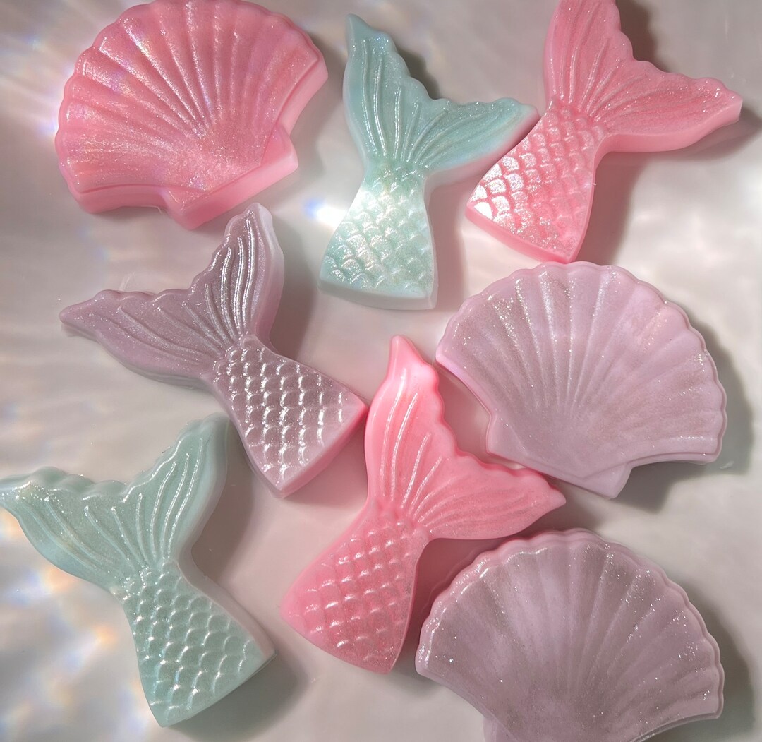 Mermaid Soap Favors - Set of 10 - Mermaid Guest Gifts - Mermaid Party ...