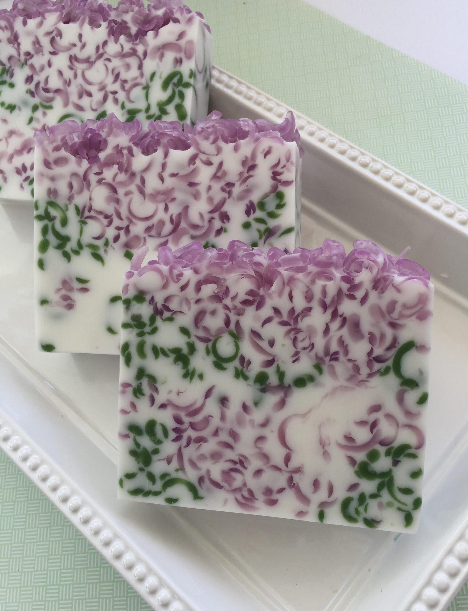 Lilac Soap - Spring Soap - Handmade Glycerin Soap Bar - Floral Soap ...